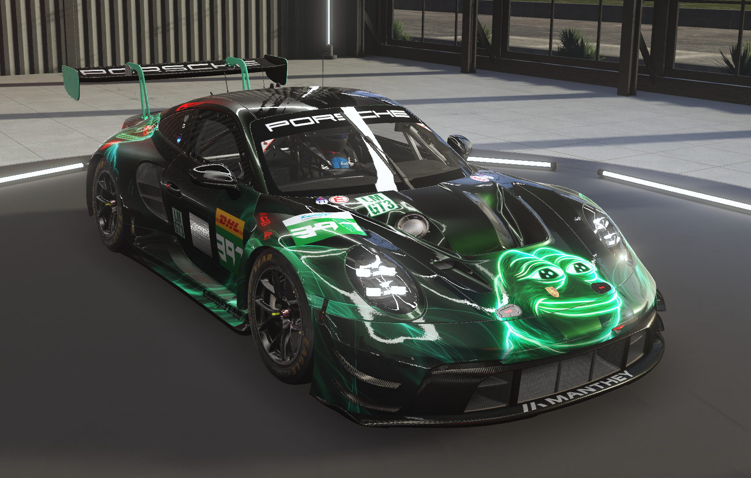 Porsche 911 Neon Pepe - Porsche 911 R 2025 - Pitstop Paint